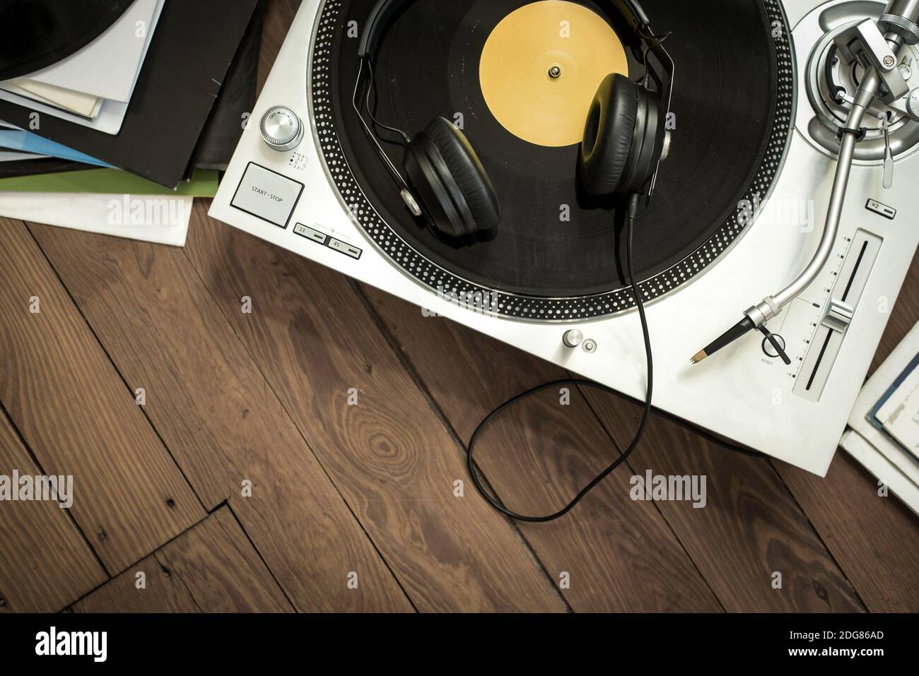 Vinyl sammler hi-res stock photography and images - Alamy