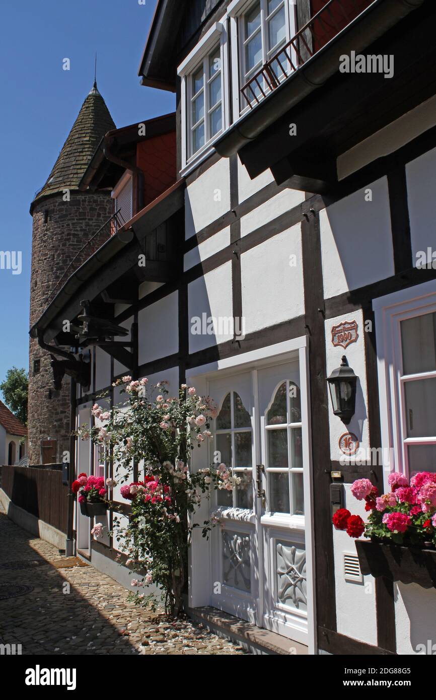 Bridge road, LÃ¼gde Stock Photo - Alamy