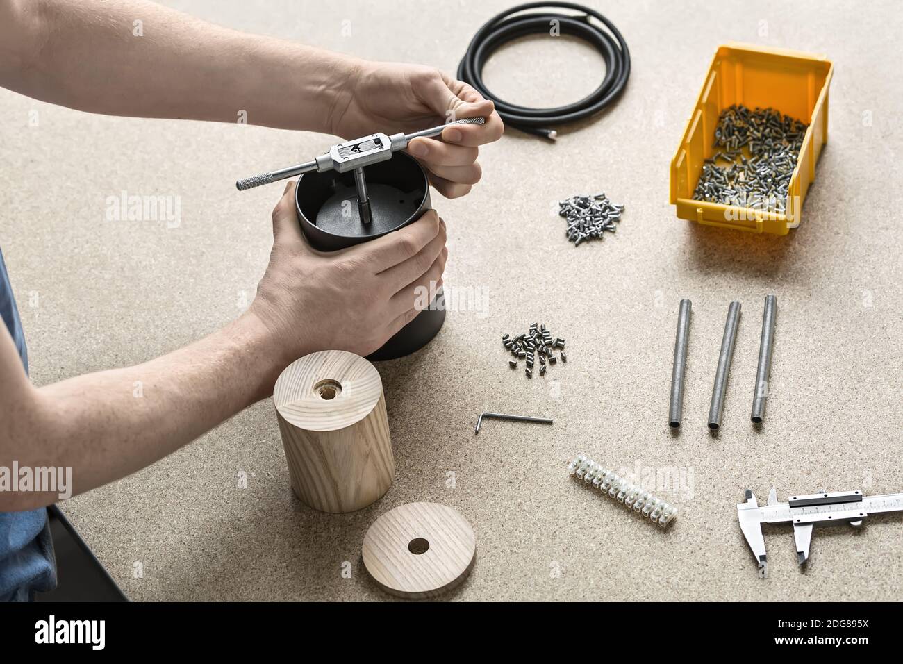 Wrench ruler hi-res stock photography and images - Alamy