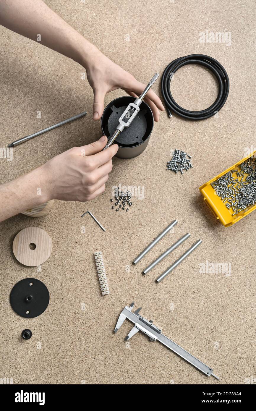 Wrench ruler hi-res stock photography and images - Alamy