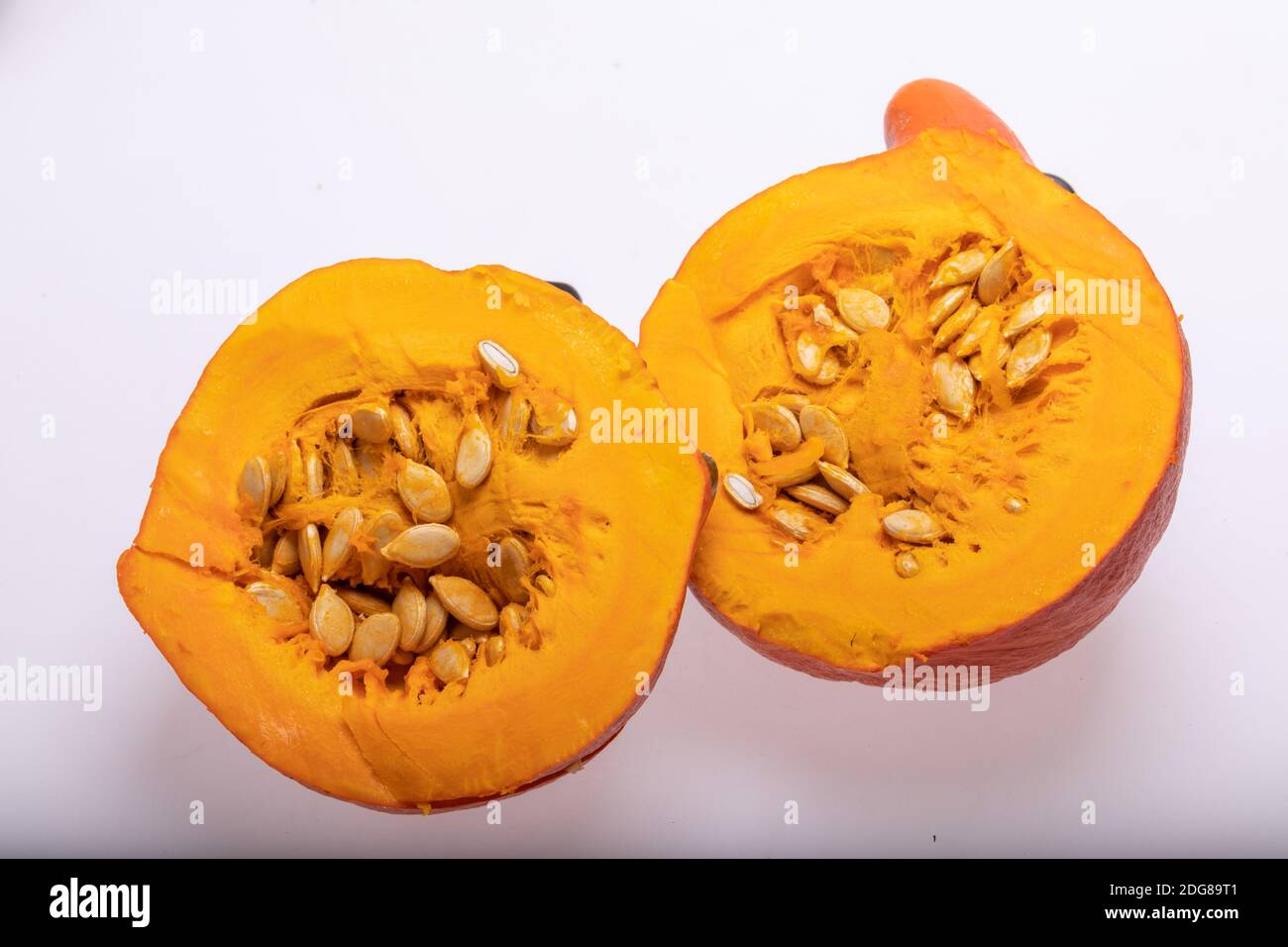 Yellow pumpkin vegetable isolated on white background Stock Photo - Alamy