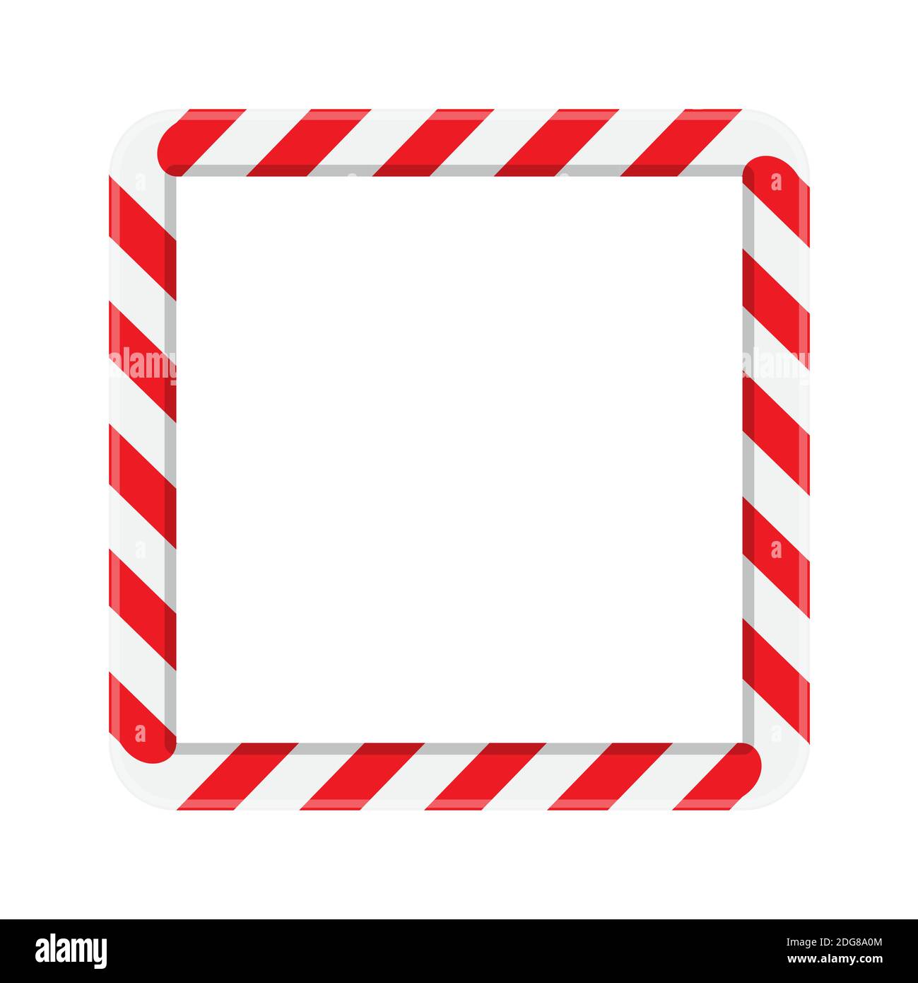 Christmas border square Stock Vector Images - Alamy