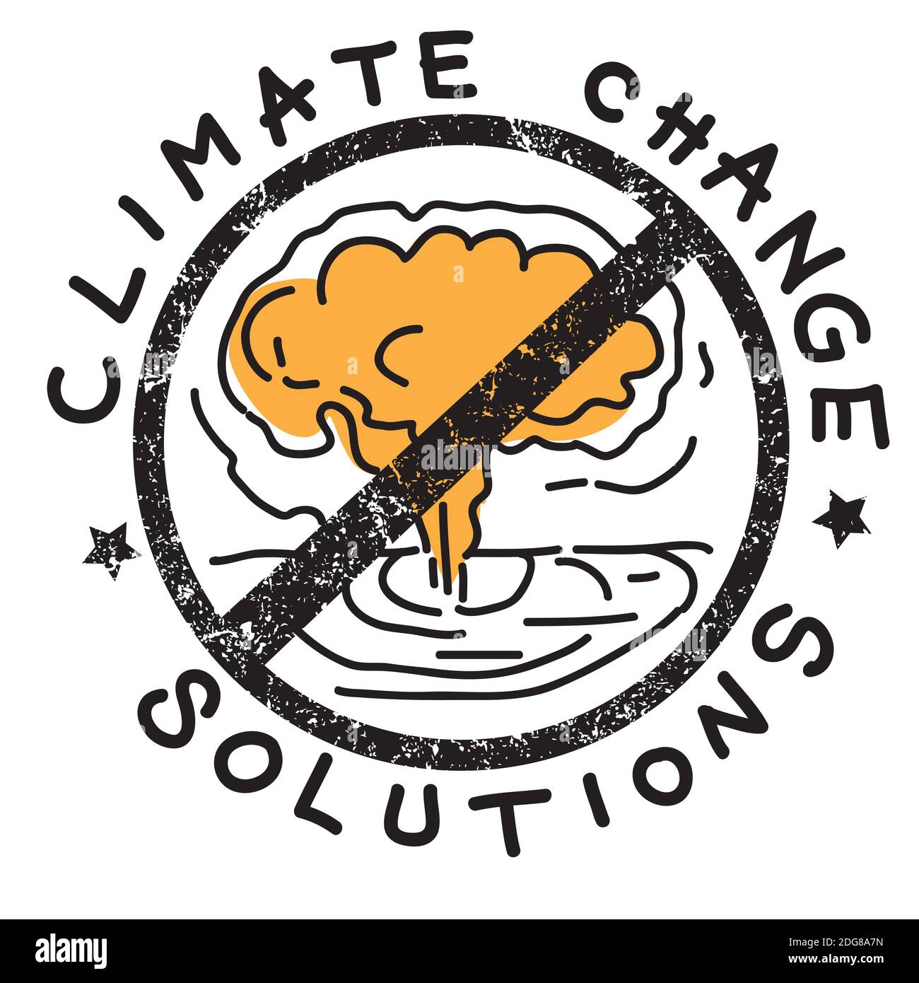 Ban The Bomb Logo