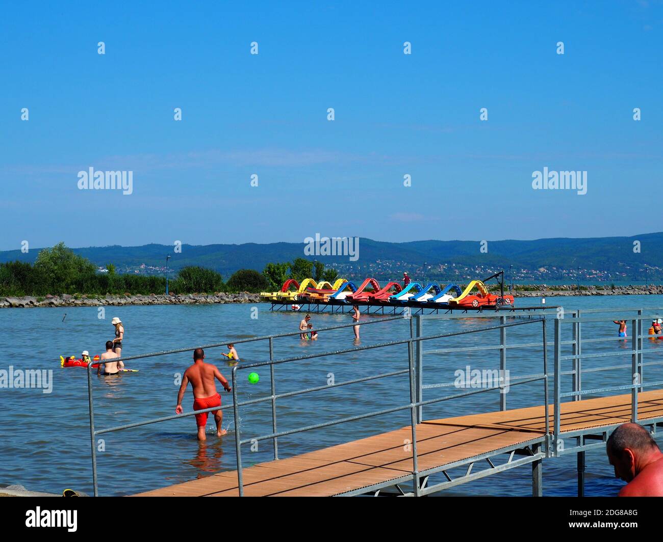 Balaton strand hi-res stock photography and images - Alamy