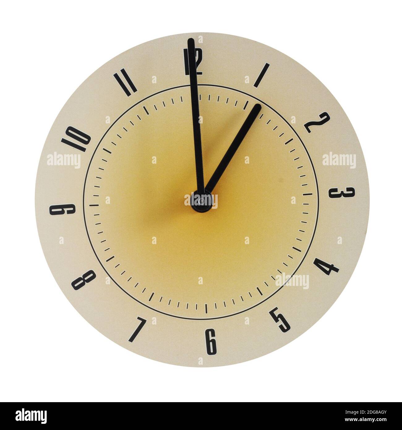 Grunge round face of clock Stock Photo - Alamy