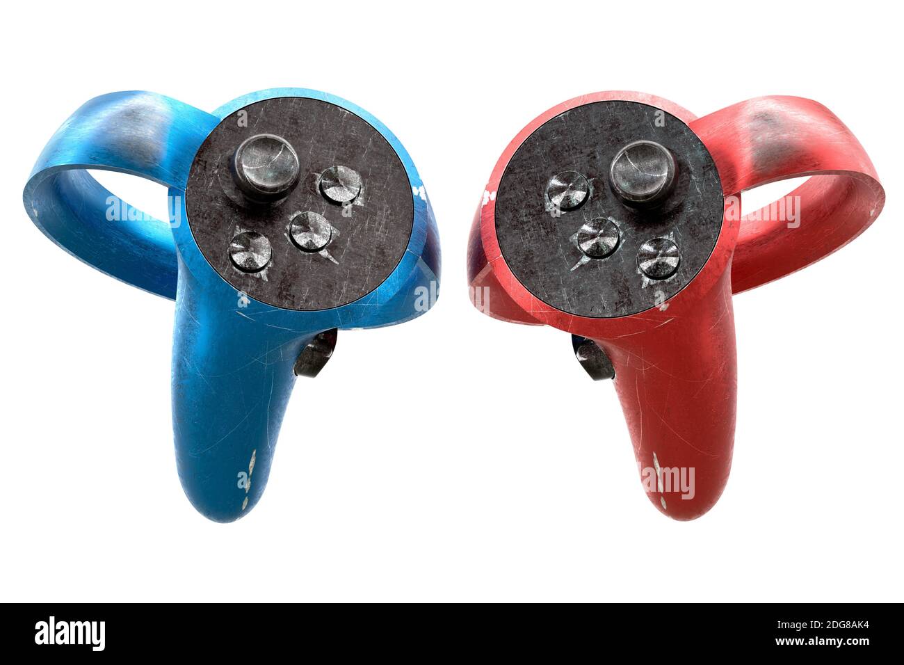 Broken game controller Cut Out Stock Images & Pictures - Alamy