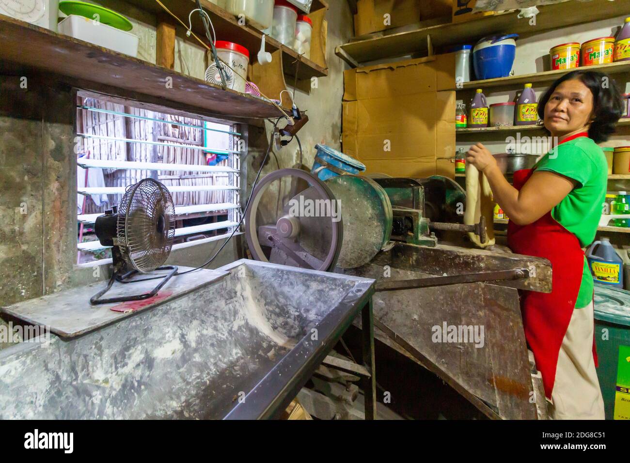 A Filipino bakery and small business owner in Batangas, Philippines ...