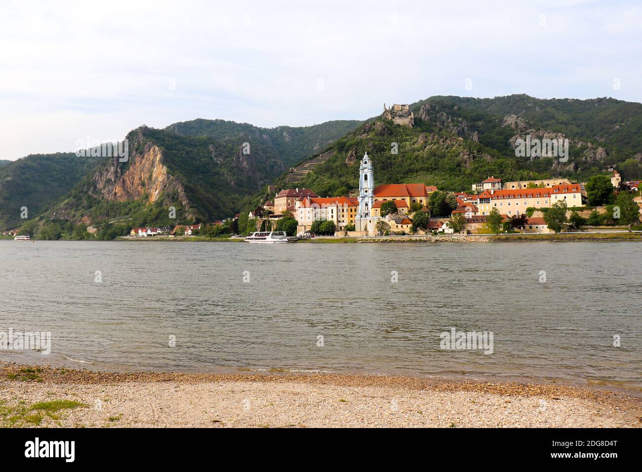 Durnstein castle walk hi-res stock photography and images - Alamy
