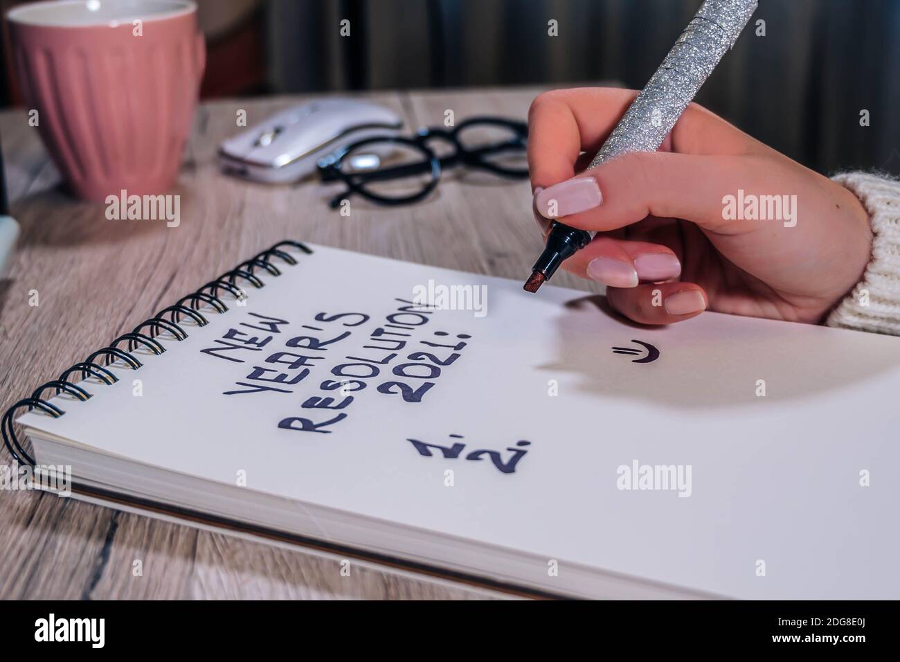 Hand writing list inscription hi-res stock photography and images - Alamy