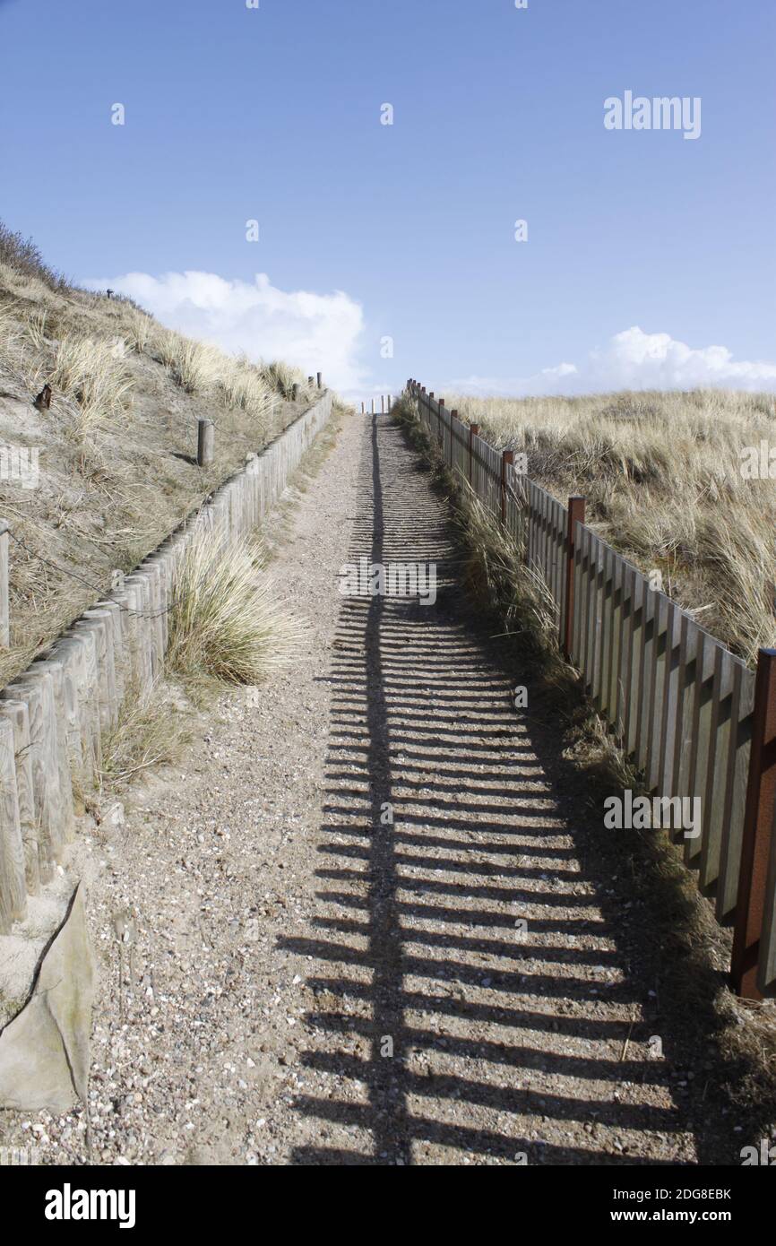 Footpath in sand dunes hi-res stock photography and images - Alamy