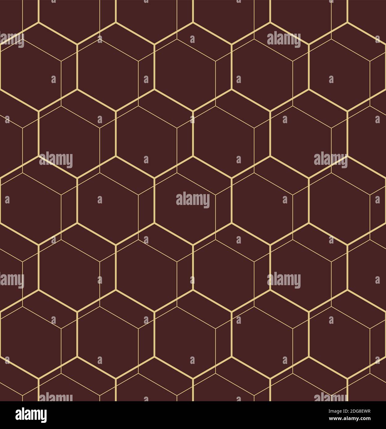 Seamless Hexagonal Vector Pattern Stock Vector Image & Art - Alamy