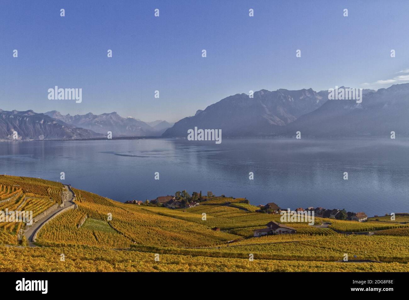 Vintage view of geneva hi-res stock photography and images - Alamy