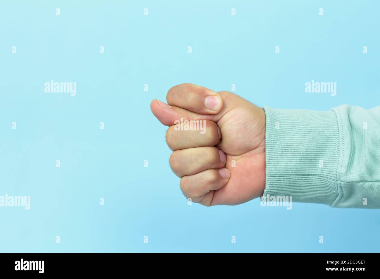 Fig hand gesture hi-res stock photography and images - Alamy