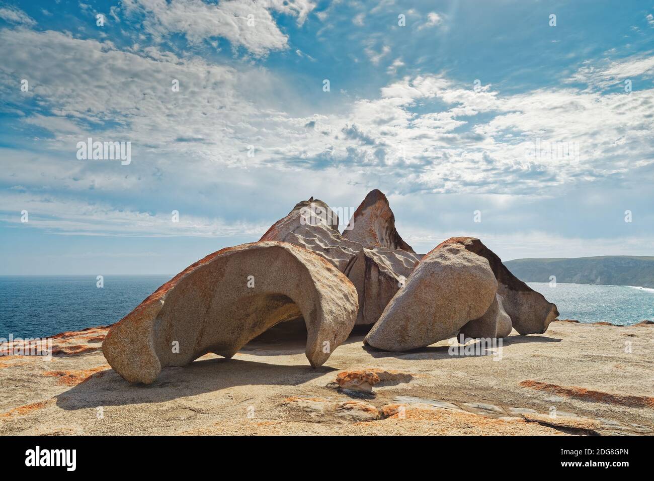 Iconic Remarkable Rocks on Kangaroo Island, South Australia Stock Photo ...