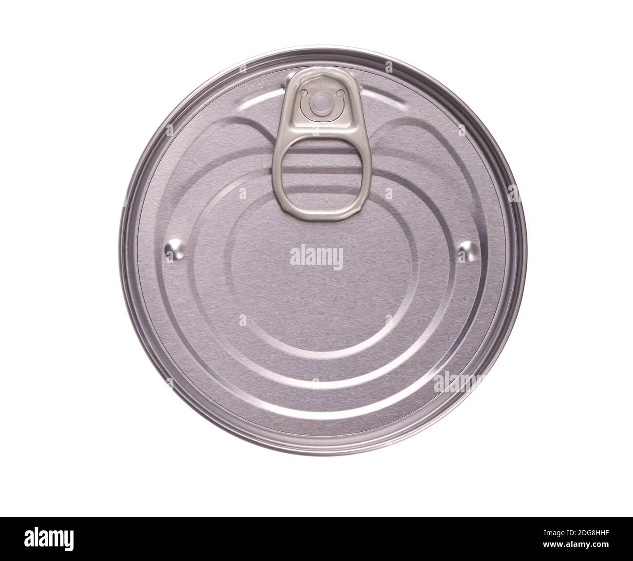 Tin can isolated on white background. Metal cans for canned and pickled ...