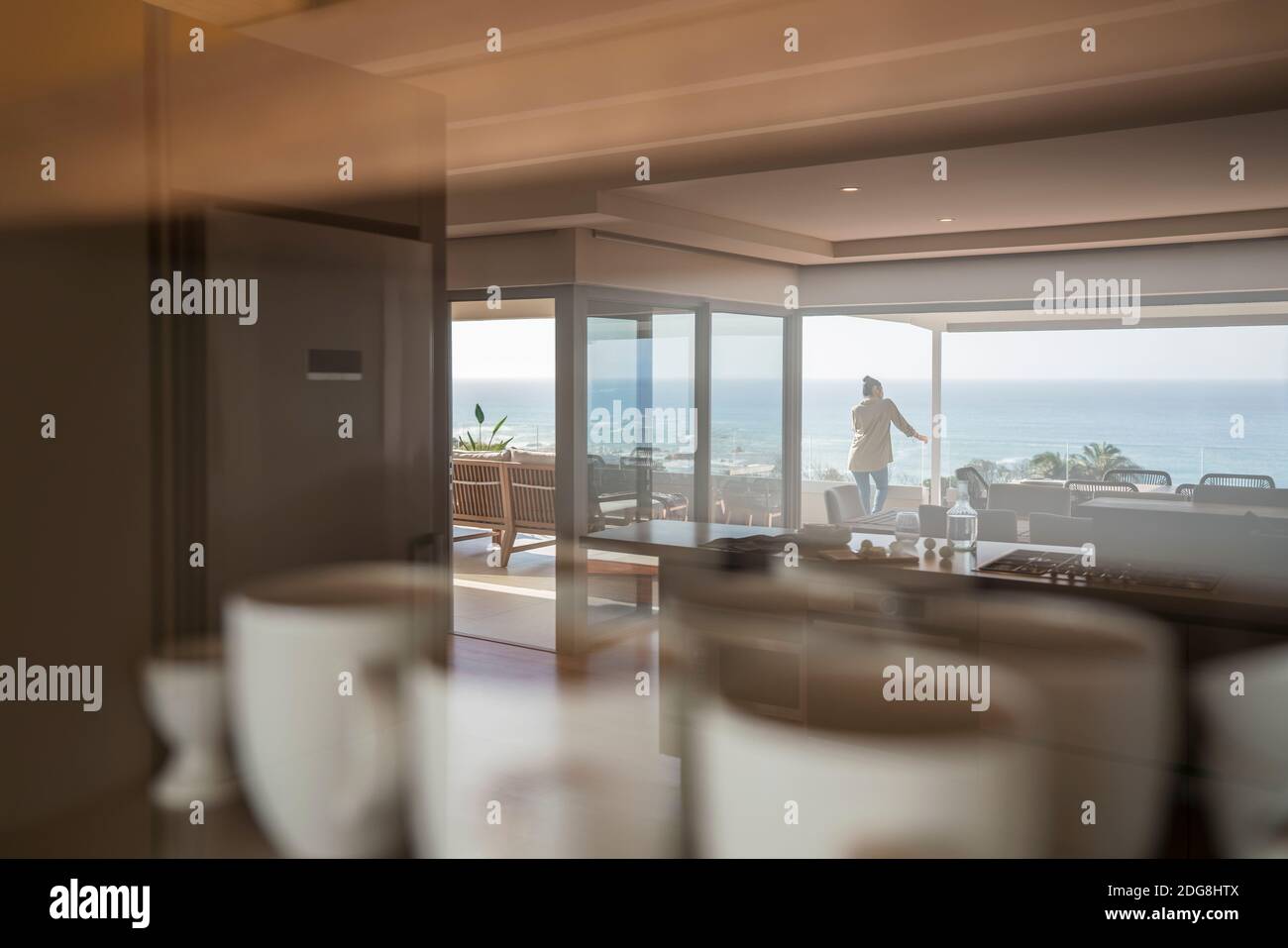 Reflection on kitchen hi-res stock photography and images - Alamy