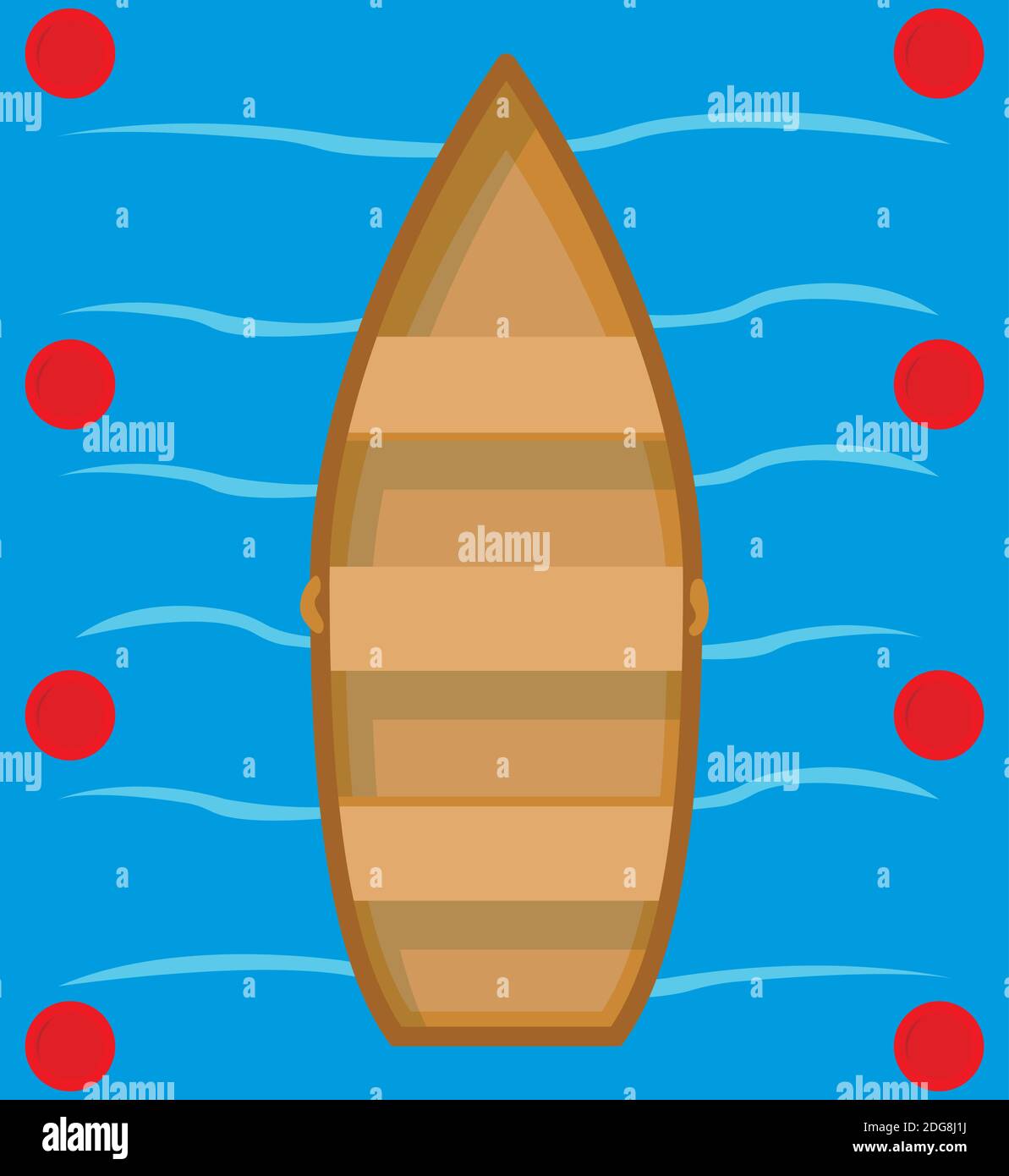 Wooden boat icon. Isometric illustration of wooden boat vector icon for ...