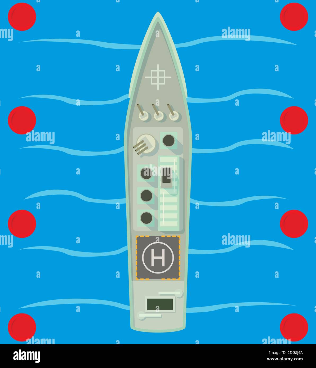 War ship icon. Isometric illustration of war ship vector icon for web ...