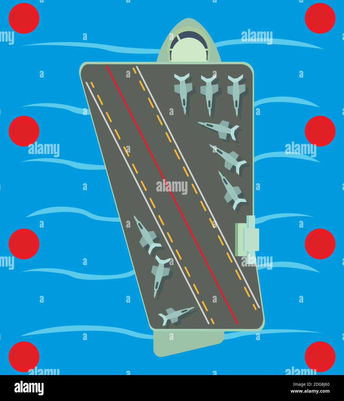 Aircraft carrier icon. Isometric illustration of aircraft carrier ...
