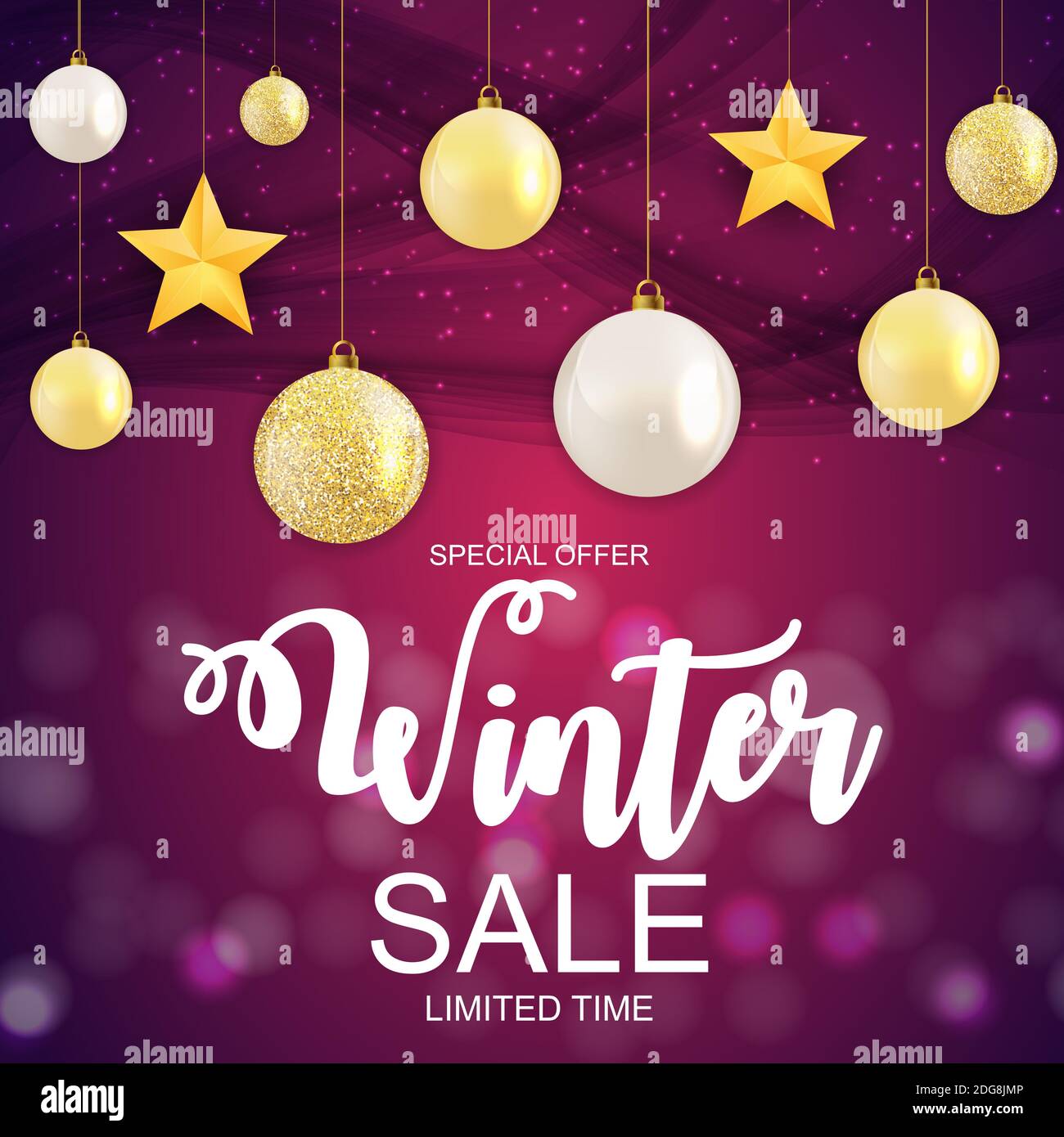 Winter Sale Background Special Offer Banner Background for Business and ...