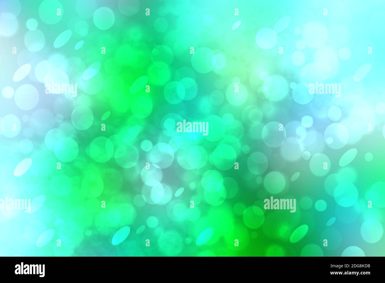 Abstract gradient green light turquoise blue shiny blurred background ...