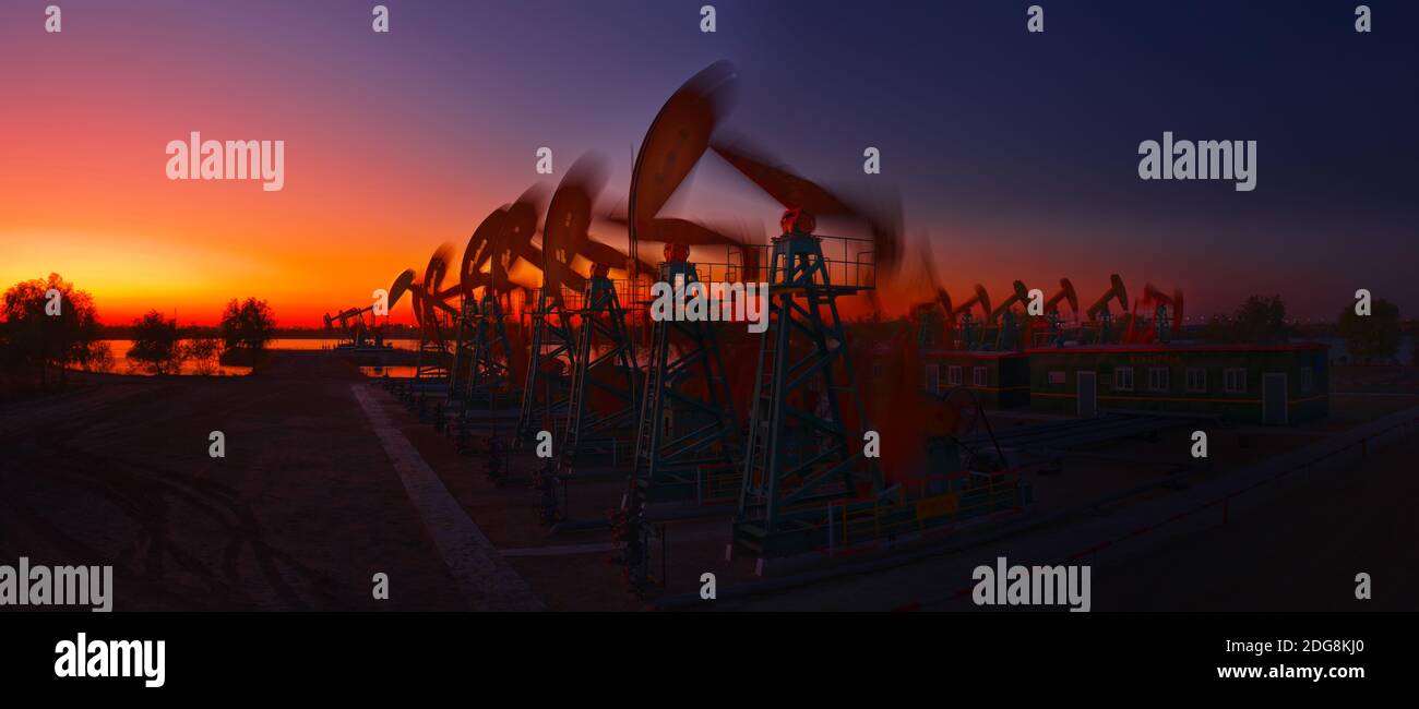 China oil rig heilongjiang High Resolution Stock Photography and Images ...