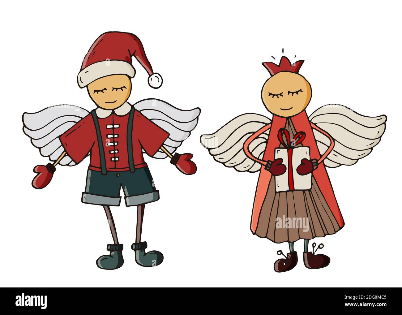 Boy And Girl Angel Clipart Free
