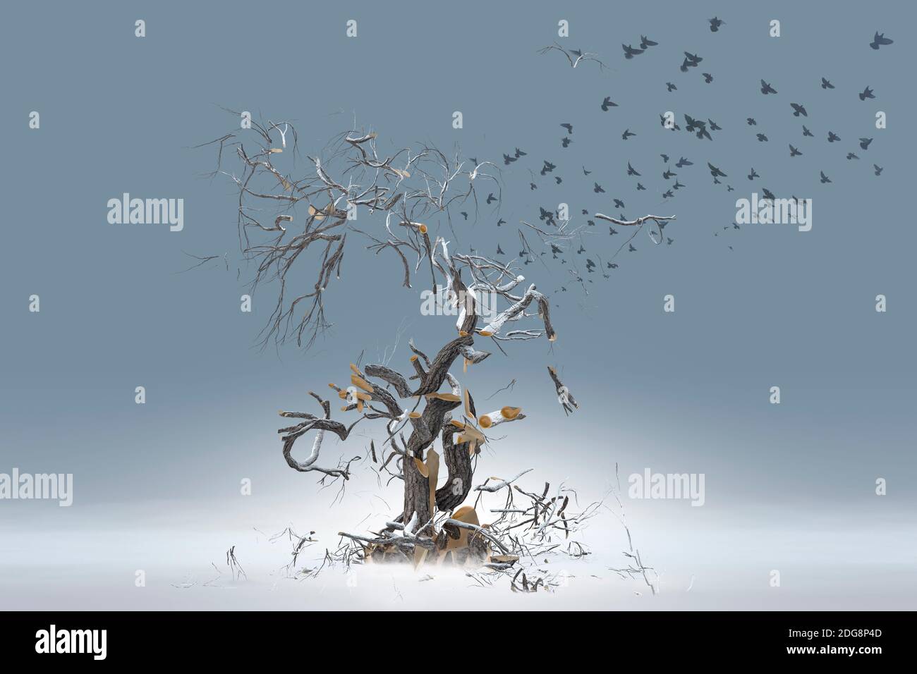 Flying from tree to tree hi-res stock photography and images - Alamy