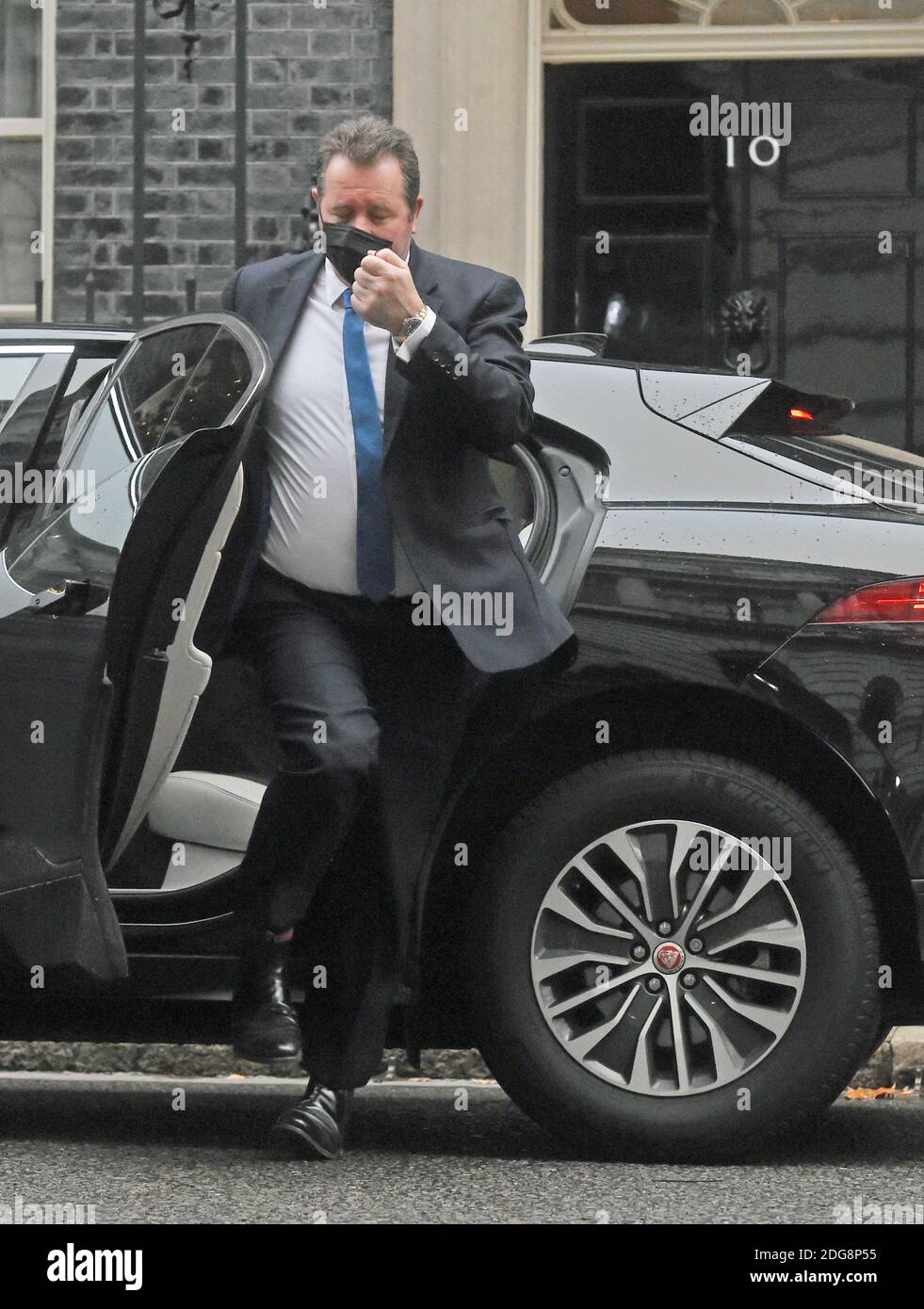 Chief Whip Mark Spencer arrives in Downing Street, London, ahead of the ...