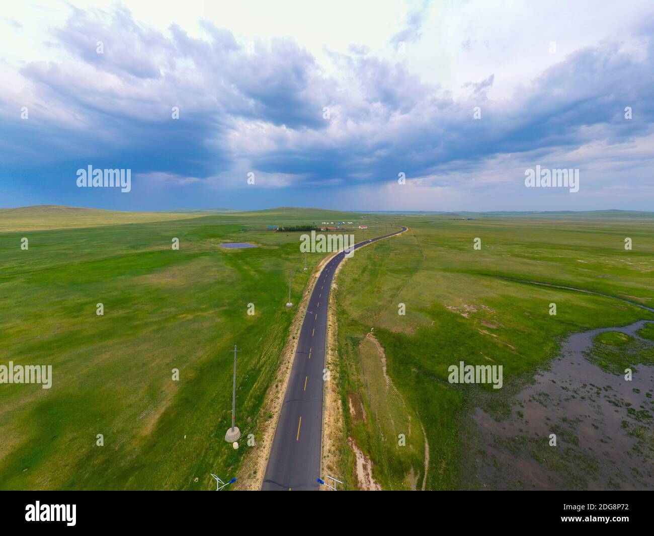 Inner Mongolia's xilingol scenery Stock Photo - Alamy