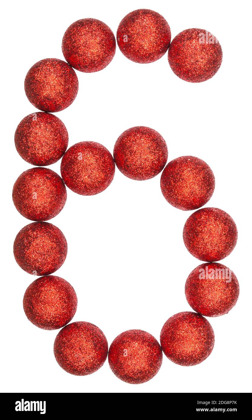Decorative numeral six on hi-res stock photography and images - Alamy