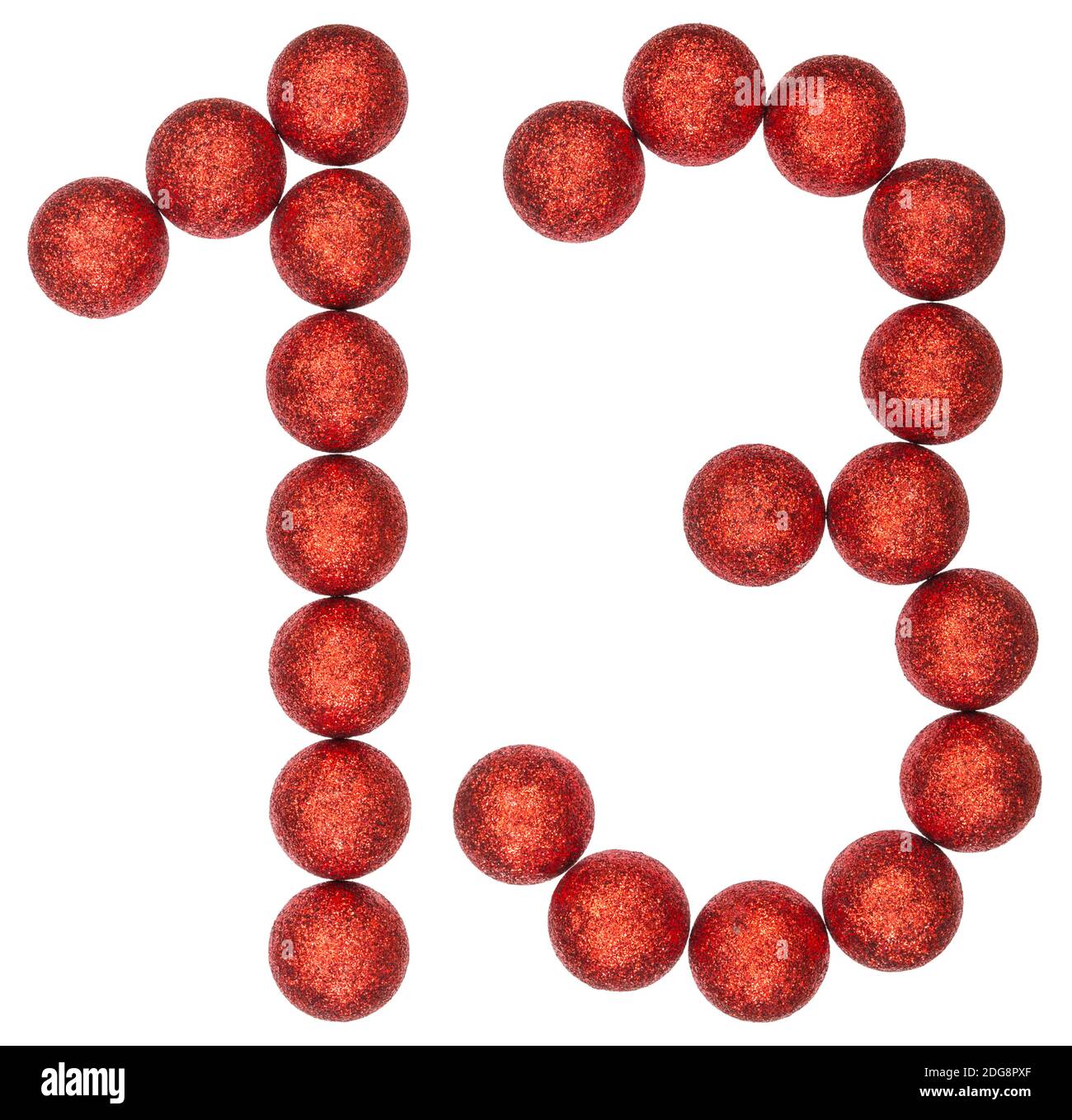 Number thirteen Cut Out Stock Images & Pictures - Alamy