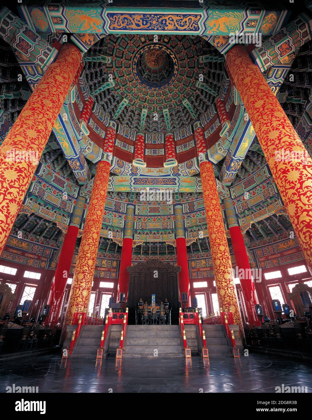 Inside temple of heaven beijing hi-res stock photography and images - Alamy