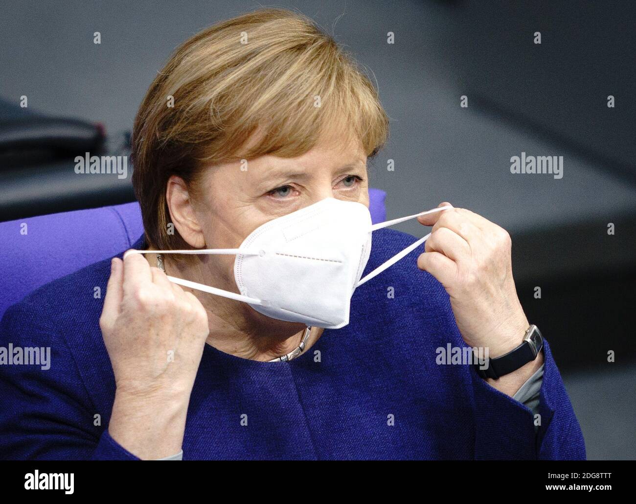Berlin, Germany. 08th Dec, 2020. Chancellor Angela Merkel (CDU) will ...