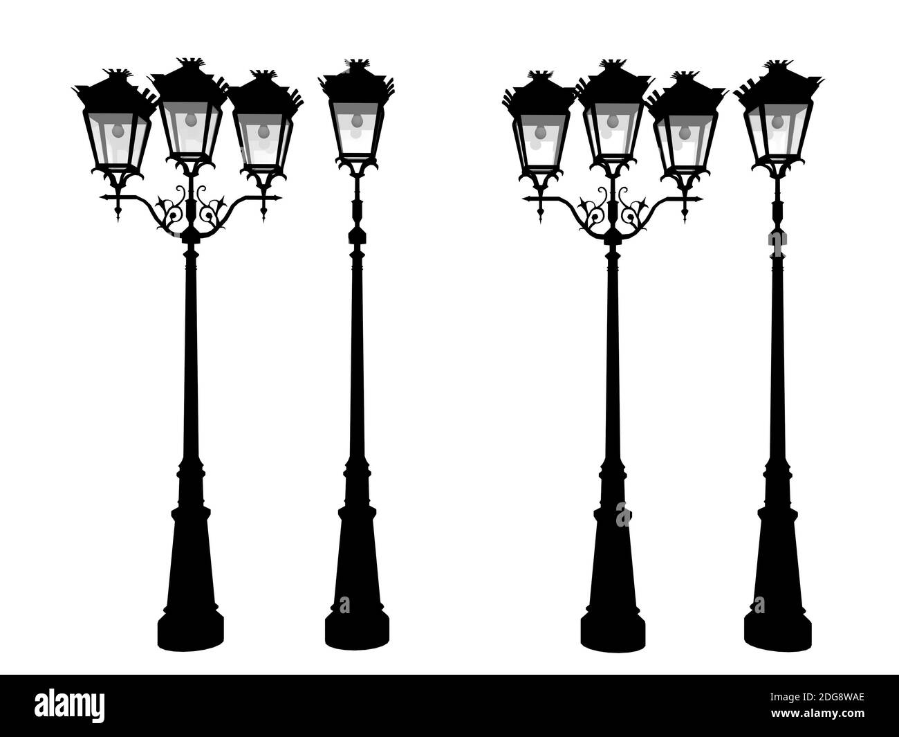 Outdoor lights Cut Out Stock Images & Pictures - Alamy