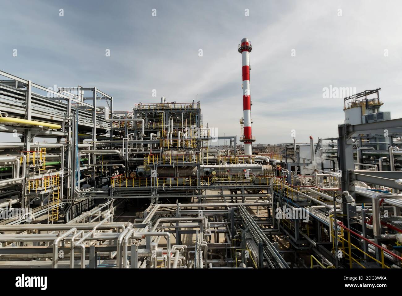 View of equipment for purification of oil and oil products from ...