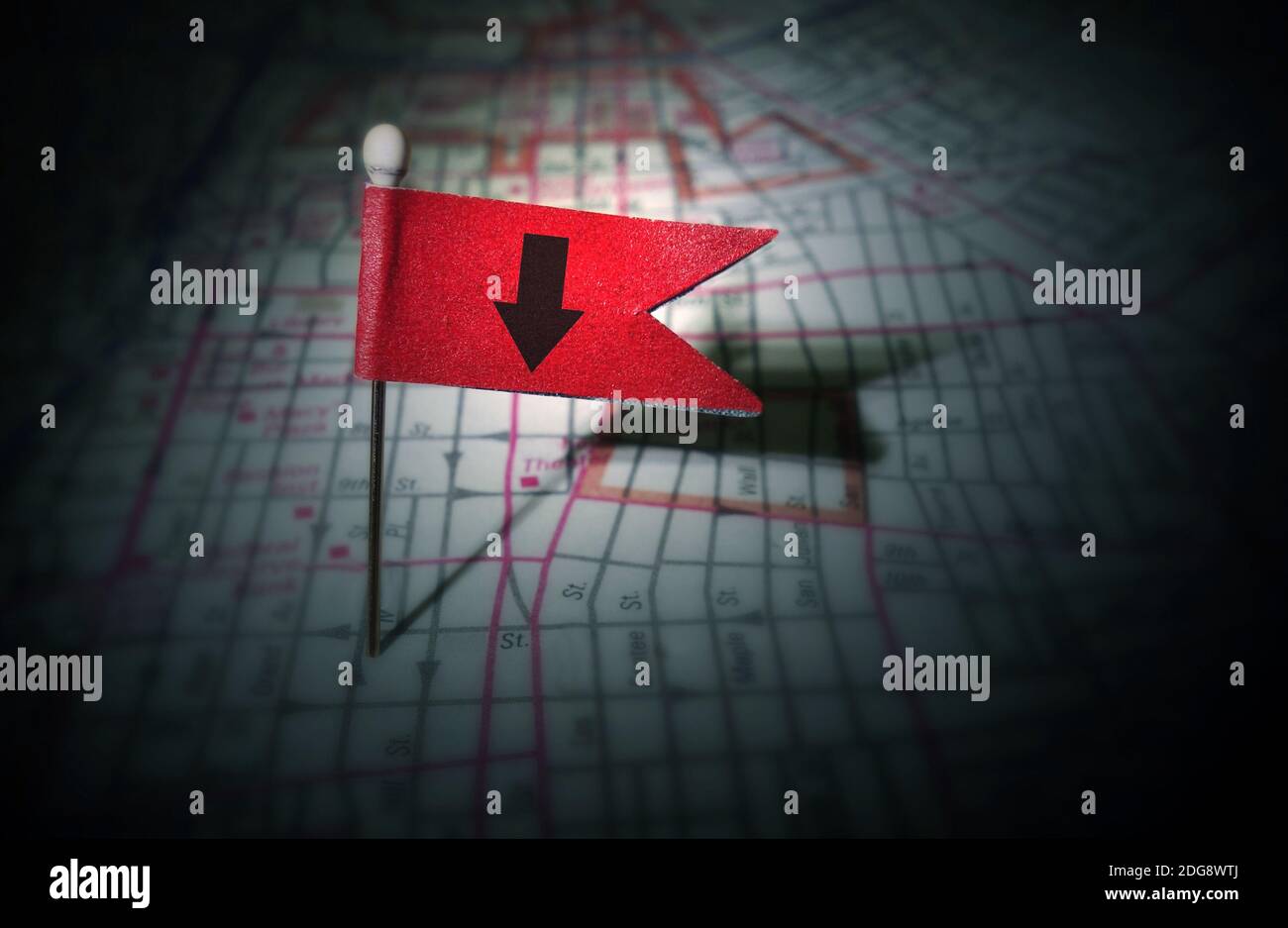 Guidance arrow hi-res stock photography and images - Alamy