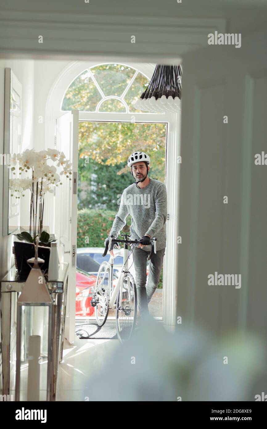 Returning bike hi-res stock photography and images - Alamy