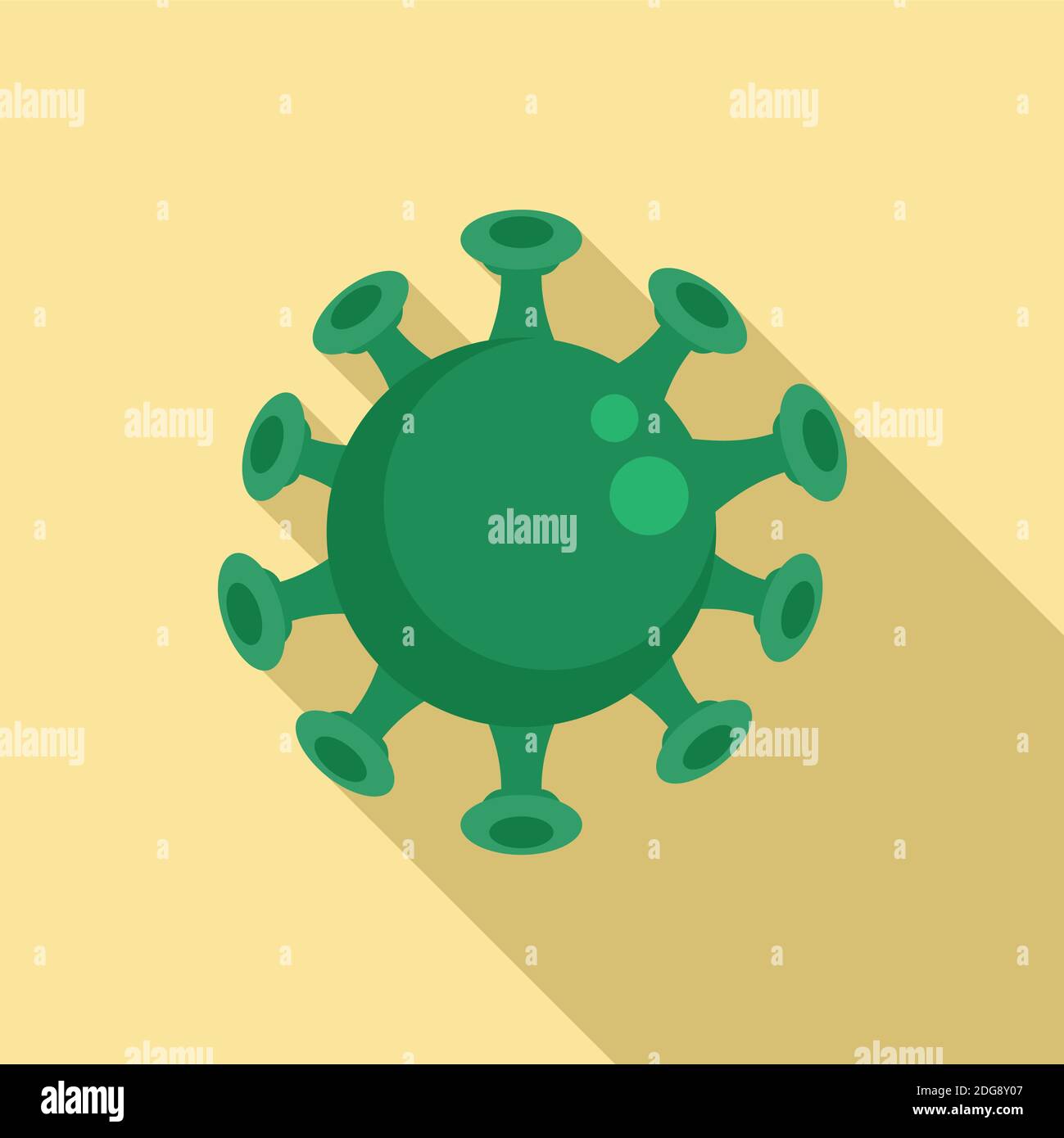 Chicken pox virus icon, flat style Stock Vector Image & Art - Alamy