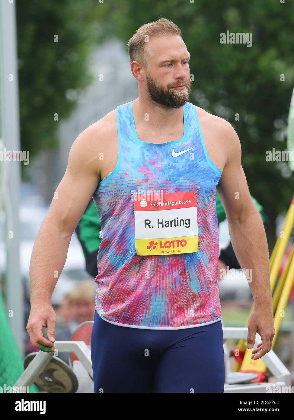 Olympic champion 2012 discus thrower Robert Harting Stock Photo - Alamy