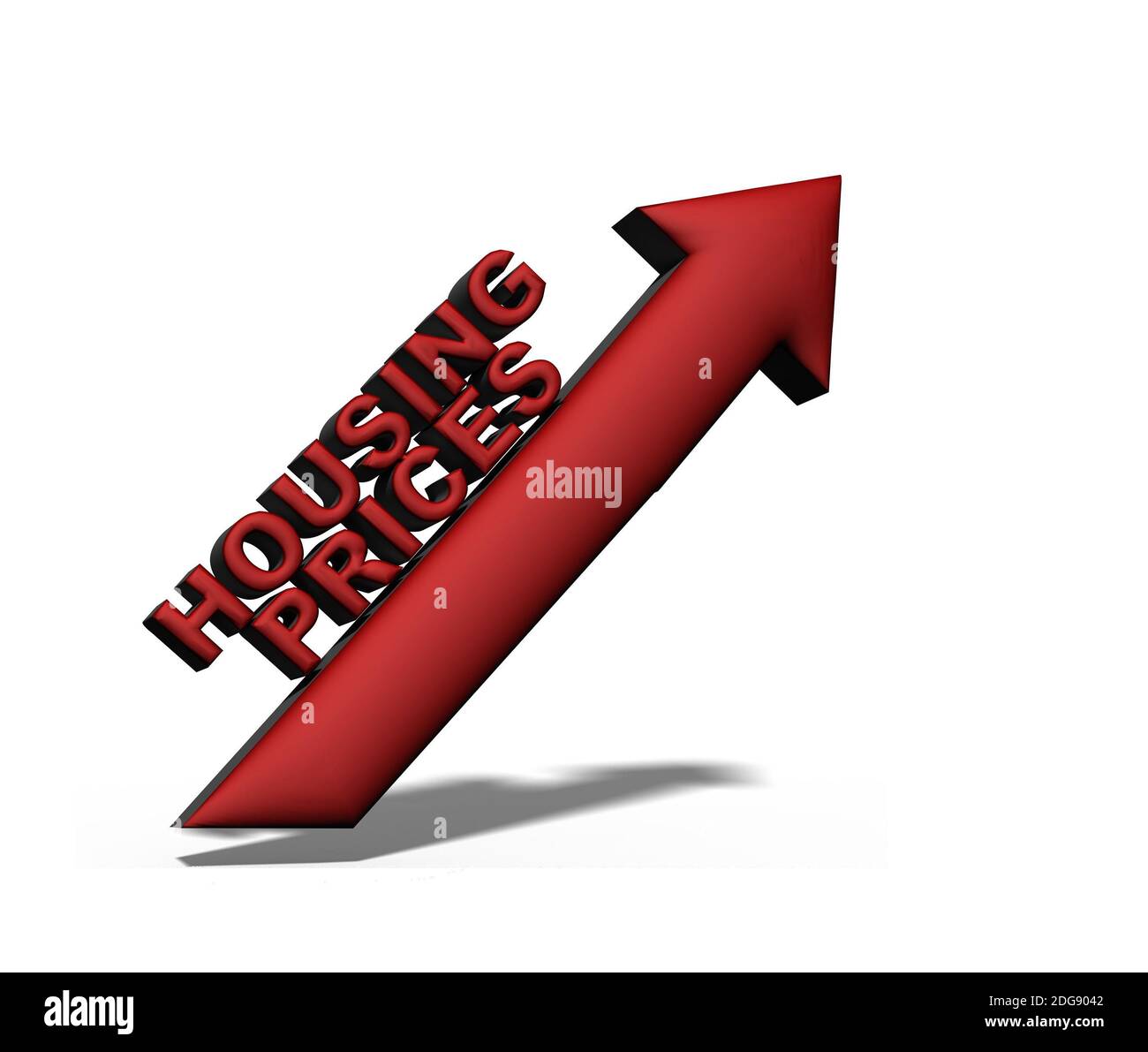Rising prices inflation arrow Cut Out Stock Images & Pictures - Alamy