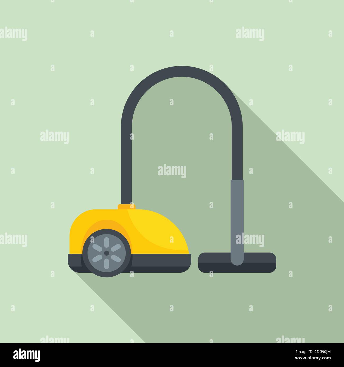 Young female professional cleaner Stock Vector Images - Alamy