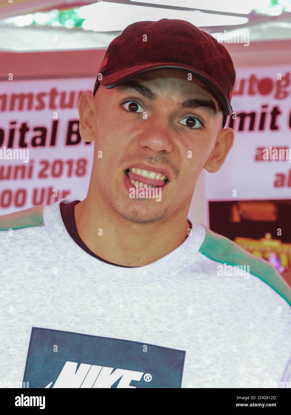 Rapper Capital Bra Stock Photo - Alamy