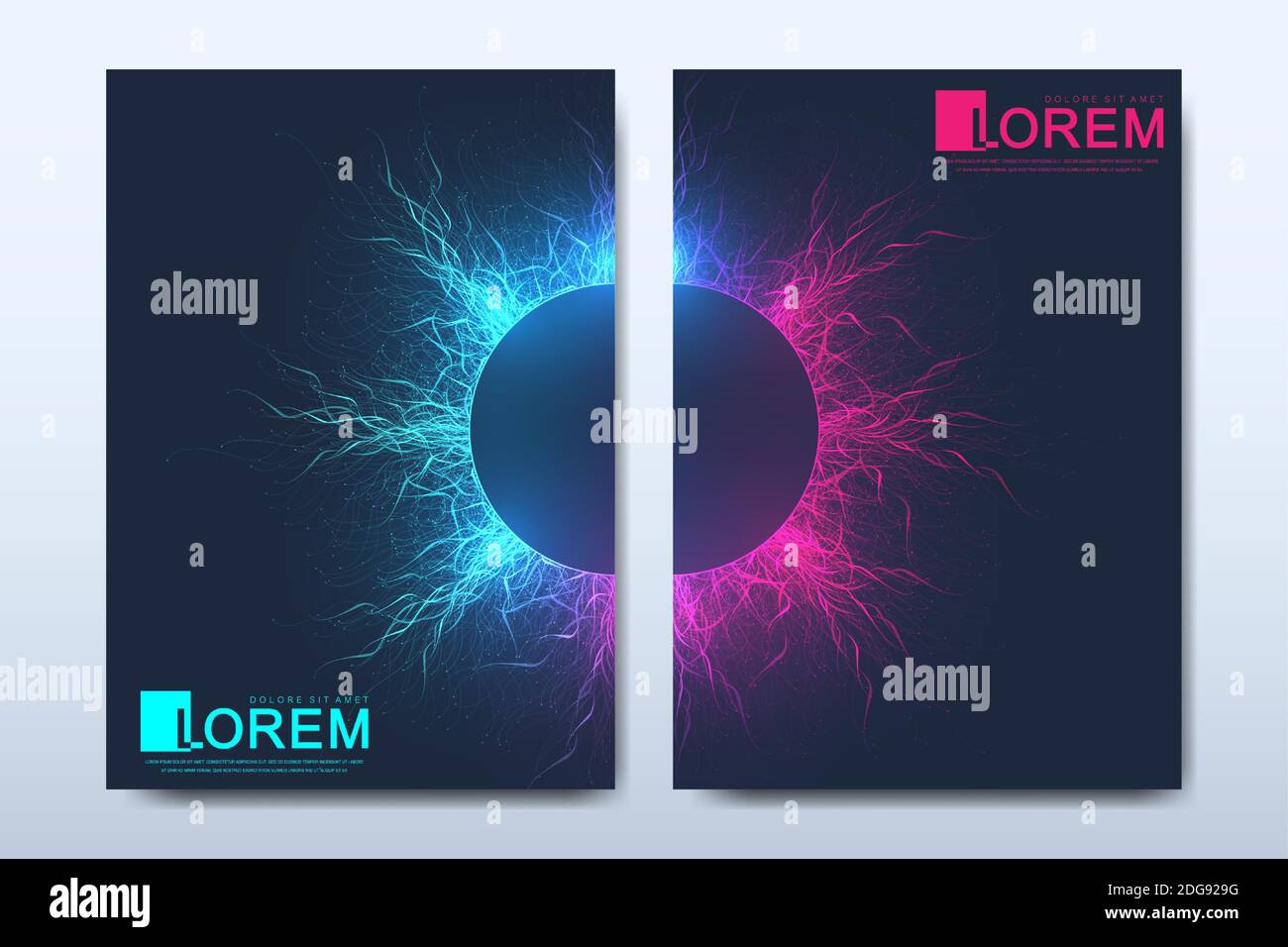 Modern vector template for brochure, leaflet, flyer, cover, banner ...