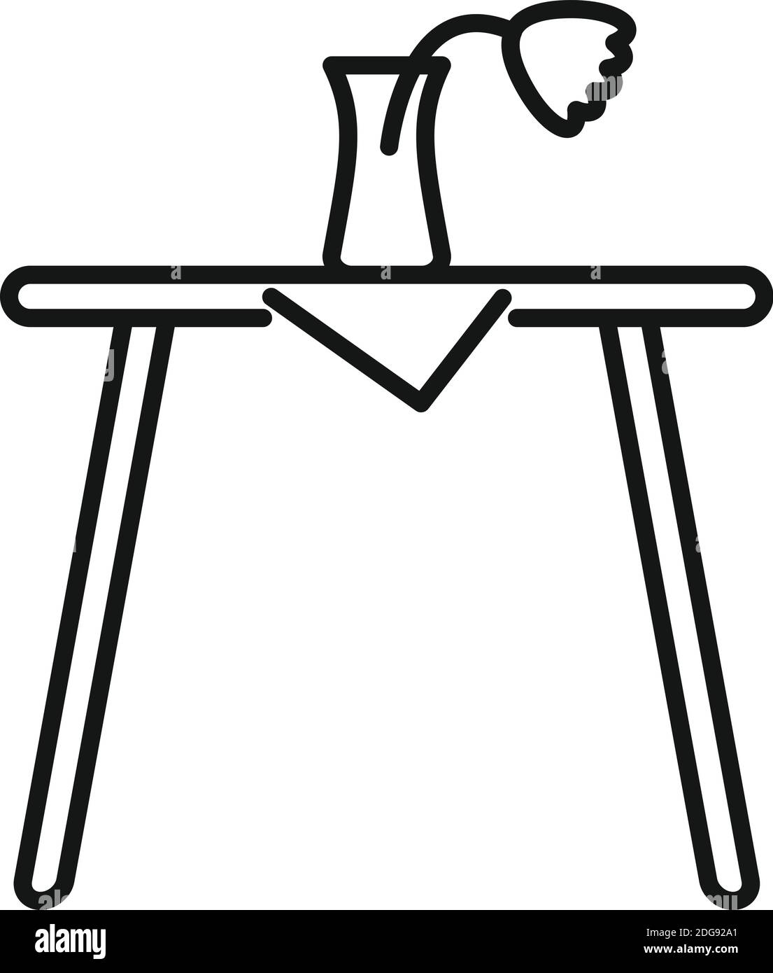 Restaurant interior of luxury hotel Stock Vector Images - Alamy