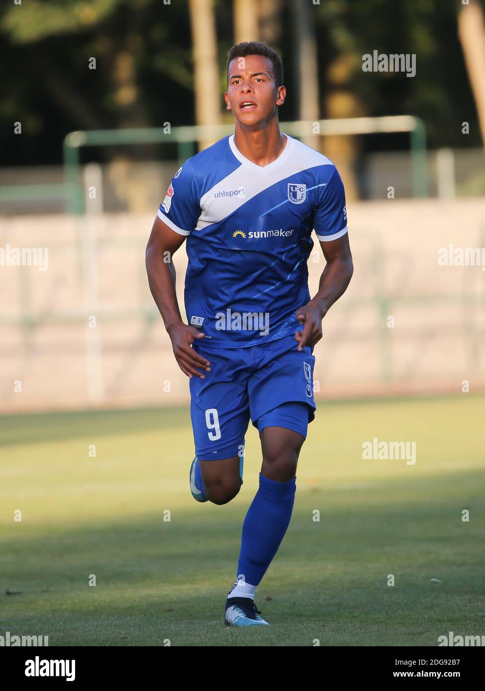 German soccer player Marcel Costly 1.FC Magdeburg in the friendly ...