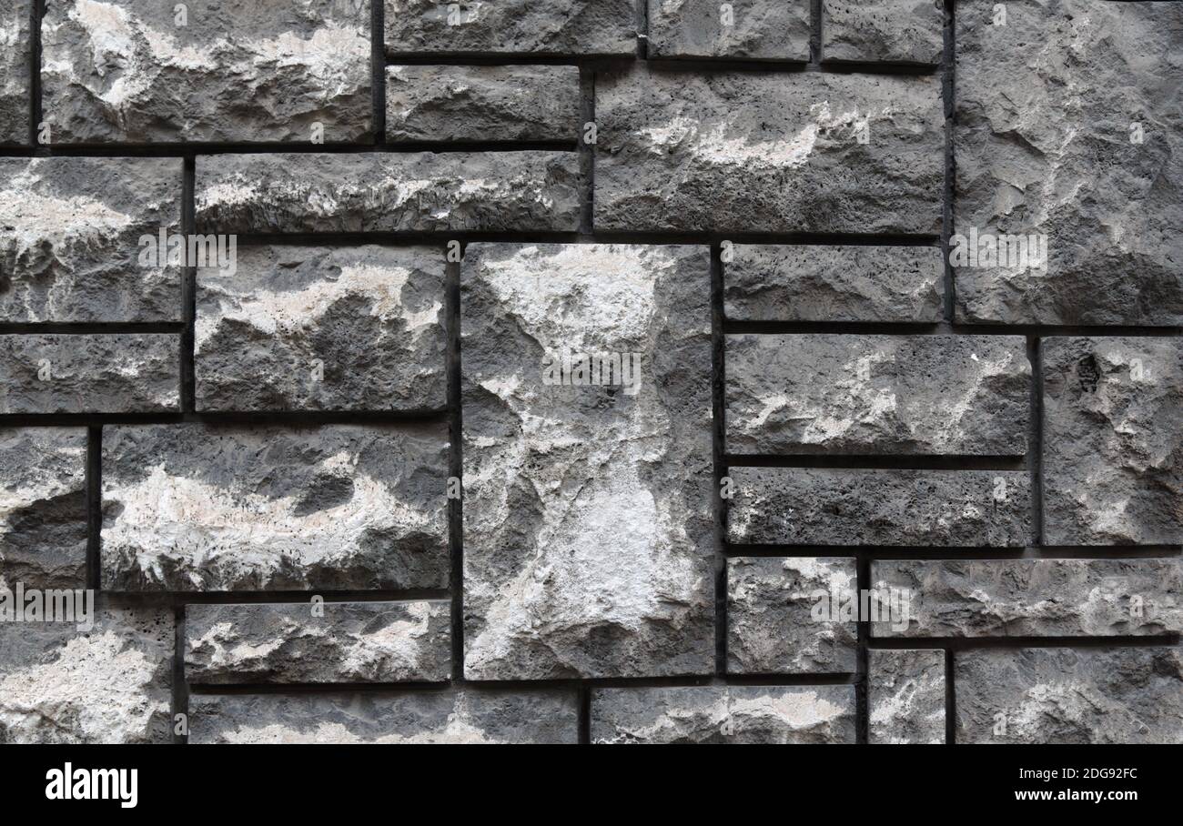 Stone Wall Pattern Texture Stock Photo - Alamy