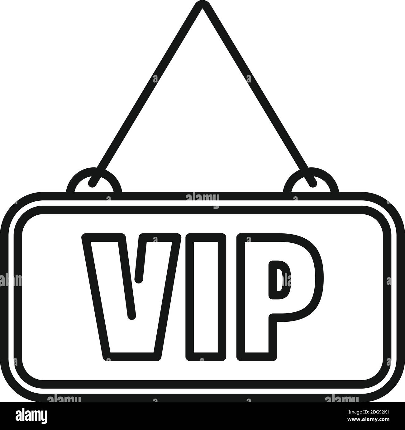 Room service vip icon hi-res stock photography and images - Alamy