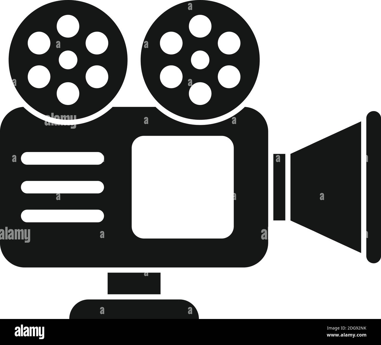 Cinema camera icon, simple style Stock Vector Image & Art - Alamy