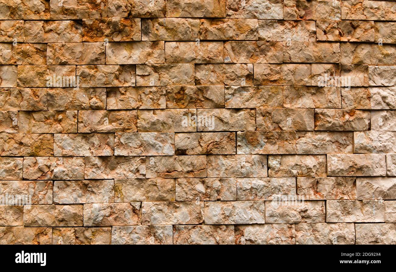 Stone Wall Pattern Texture Stock Photo - Alamy